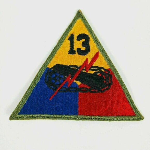 Accessories | Wwii Ww2 Us Army 13th Armored Division Cut Edge Uniform ...